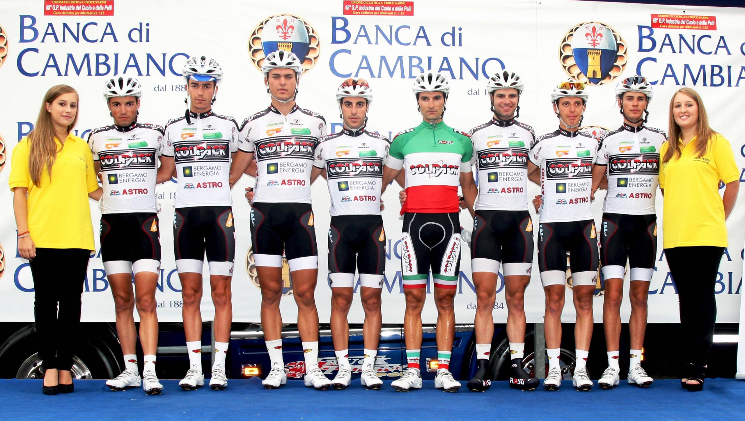 Il Team Colpack si tinge d’azzurro « Bergamo e Sport