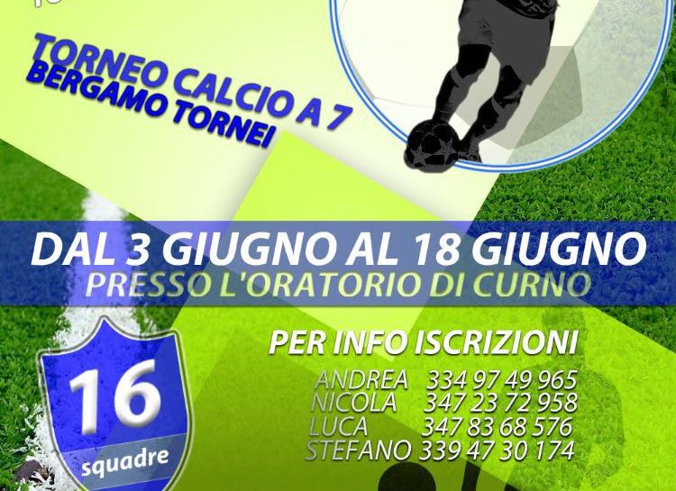 Curno, aperte le iscrizioni per il Torneo di calcio a 7 “Luca & Edo ...