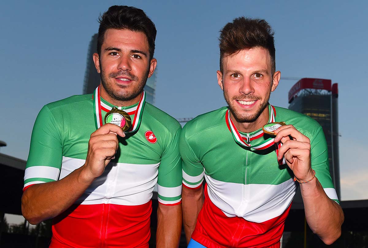 Francesco Lamon (Team Colpack) campione italiano anche della Madison ...