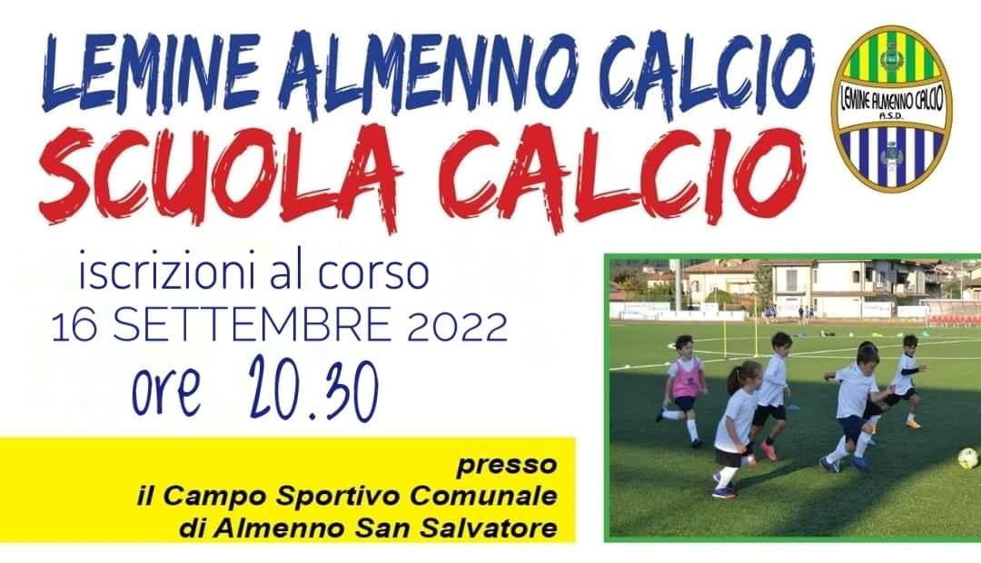 Riparte la Scuola Calcio targata Lemine Almenno. Tutte le info per ...