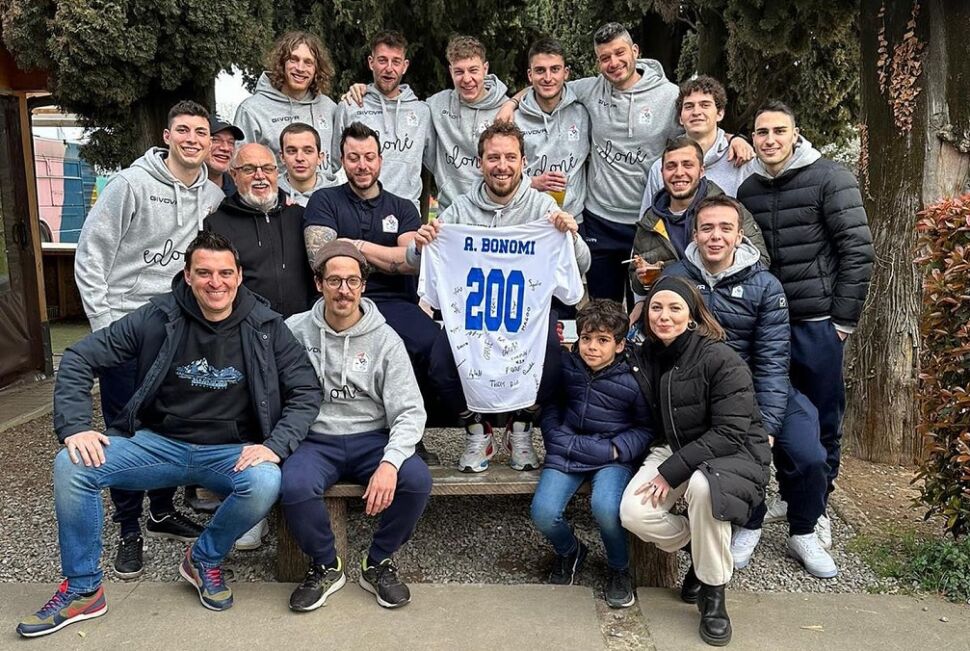 200 volte bomber Bonomi, un traguardo da celebrare « Bergamo e Sport